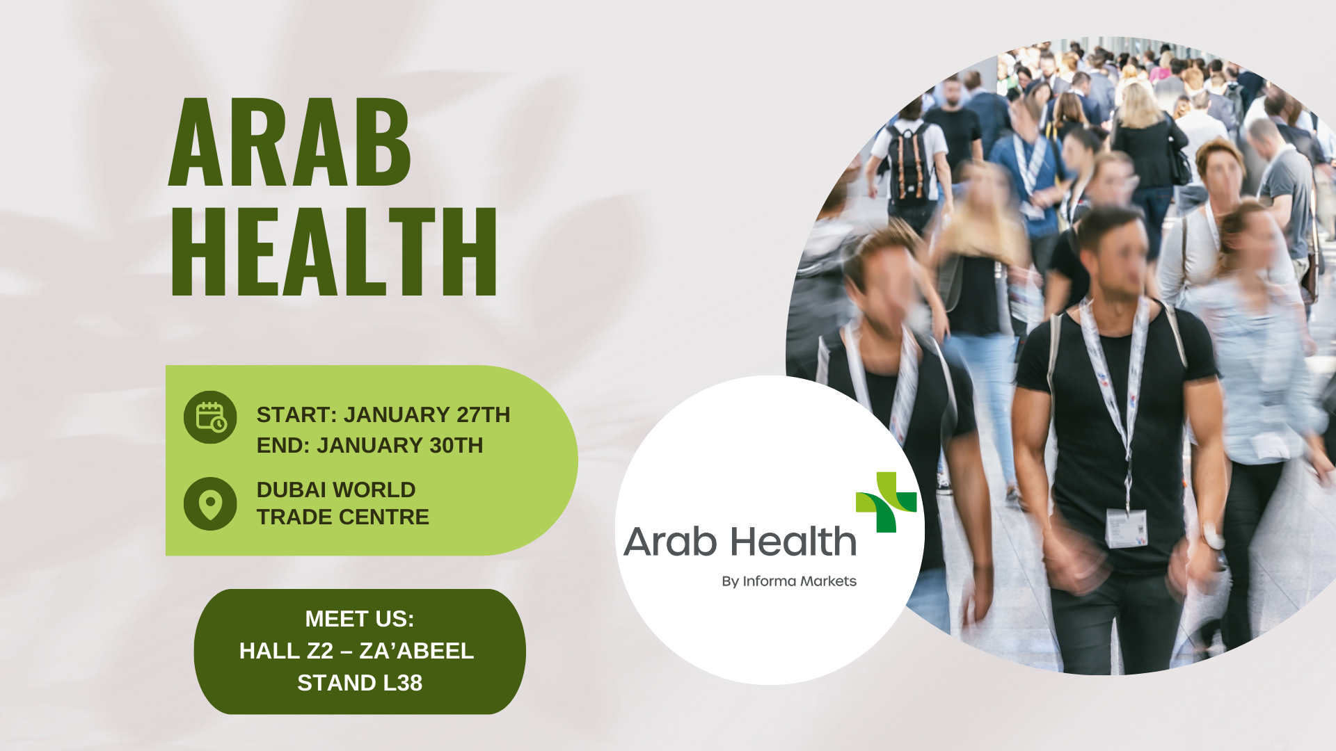 Arab Health, Dubai (UAE) - News - Medica S.p.A.